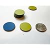 Amazon.com: 25-Pack Double-Sided Yellow/Blue Flip Magnet - 1" Diameter ...