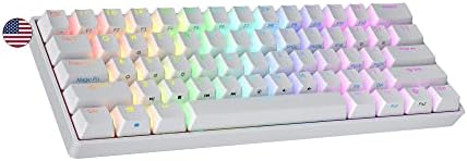 Amazon.com: Blue Clix Cotton Candy 60% Mechanical Keyboard ...