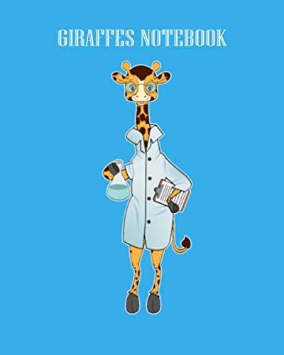 GIRAFFES NOTEBOOK: biologist science dna laboratory biology teacher ...