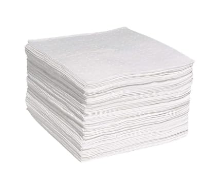 MULTIPLUS Oil-Only Absorbent Pads/Mats (Clean Up Oil, Diesel, Fuel ...