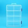 Amazon.com: TOPINSTOCK Plastic Compartment Storage Box With Adjustable ...