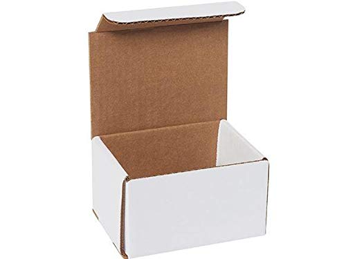 Amazon.com: Secure Seal Shipping Boxes - 5x4x3" Mailers - White ...
