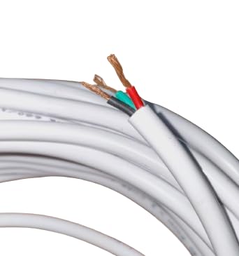 1.5 mm 3 core Copper Cable Wire for A.C. Electrical Uses ISI Mark White ...