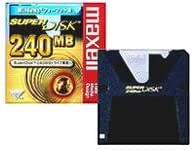 Maxell SuperDisk (LS120) 240 MB 3,5 cala : Amazon.pl: Elektronika