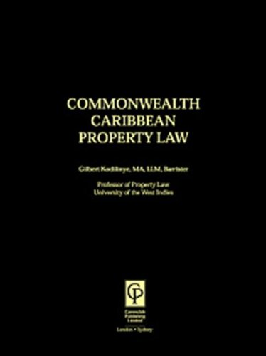 Commonwealth Caribbean Property Law: Kodilinye, Gilbert: 9781859411162 ...
