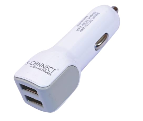 S-Connect Car Charger Fast Charging with Dual USB Ports,QC 3.0,Quick ...