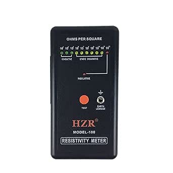 Jieotwice Surface Resistance Meter, Resistivity Meter Anti-Static ...