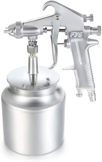 jecrina Silver Spray Gun Painting Macine High Pressure Gun Stainless ...