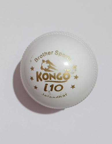 Kongo i10 Soft Cricket Ball - PVC - Low Bounce - 120gms Each Ball in ...