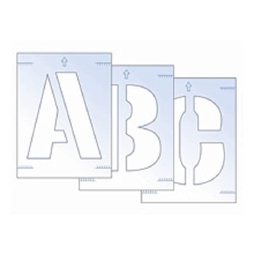 SCAN Letter Stencil Kit 300mm : Amazon.de: Küche, Haushalt & Wohnen