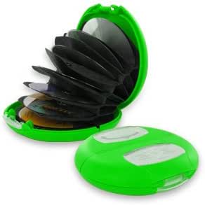 Amazon.com: Discgear 2100-03R48 Discus 20-CD Case (Lime Green)