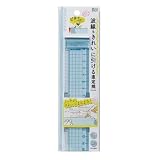 ・ブランド:クツワ(Kutsuwa)・製造元:クツワ(Kutsuwa)・製造元/メーカー部品番号:KB044BL・・波線が引きやすく、ノートがきれいにまとまる直定規　・スライダーを引き出すとゼロの位置が押さえやすく、決まった長さの直線が引き...