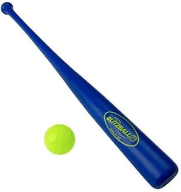 Blitzball Plastic Baseball and Bat Combo Set Blue, Bats - Amazon Canada