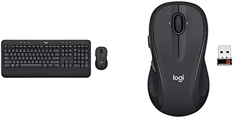 Logitech MK545 Advanced Wireless Keyboard and Mouse Combo + Logitech ...