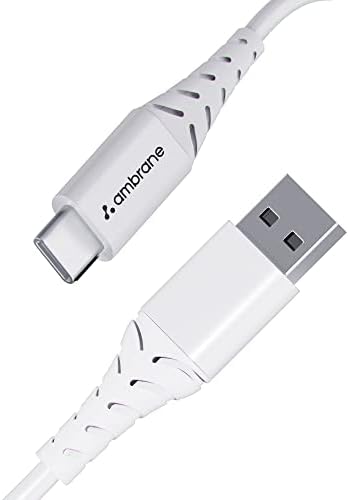 Ambrane Type C Mobile Charging Cable 3A Fast Charging, 1M, L Shaped ...
