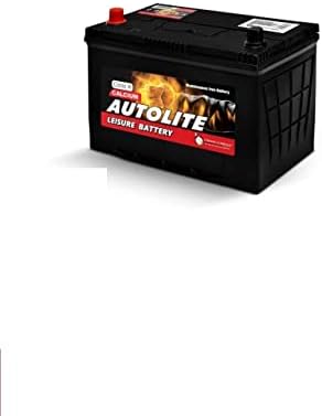 12V 90AH AUTOLITE LEISURE BATTERY FOR CARAVAN CAMPERVAN MOTORHOME DEEP ...