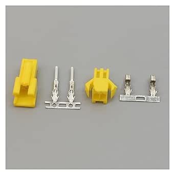 Amazon.com: 10-100Set Black White Blue Green Red SM Connector Plug Pitch 2.54MM Female Male ...