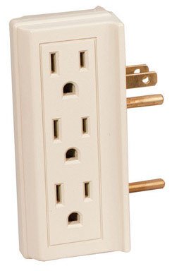 Ge Vertical Outlet Adapter Converts Duplex Grounding : Amazon.ca: Tools ...