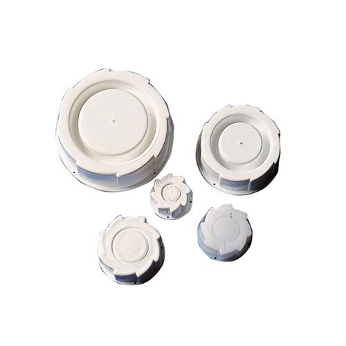 Kartell PK/15950 Standardized Screw Caps for Bottles Din 168, GL18, PP ...