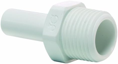 Amazon.com: John Guest Speedfit PP050821W 1/4OD by 1/8NPTF Stem Adapter ...