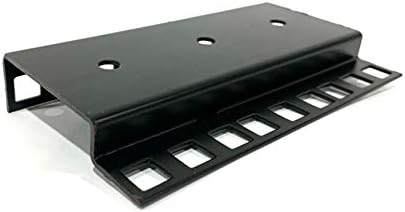 Amazon.com: Steel Server Rack Rail with 3/8" Square Holes, 2U-45U (40U ...