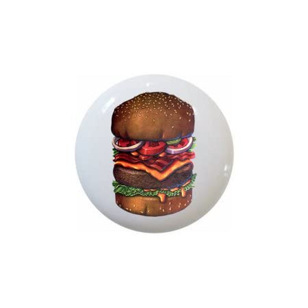 Amazon.com: Big Burger KNOB Hamburger Cheeseburger - Food and Drink ...