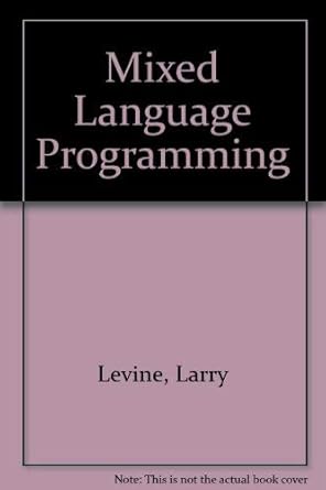 Mixed Language Programming: Telles, Matthew: 9781558513327: Amazon.com ...