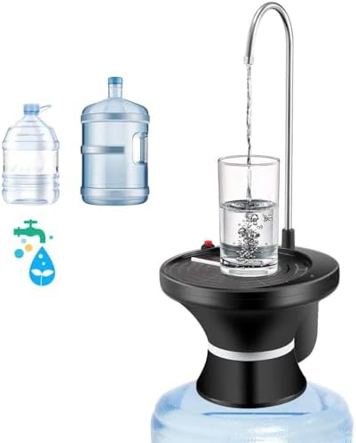 Amazon.com: Desktop Water Bottle Dispenser,New upgrade RGB Ambient ...