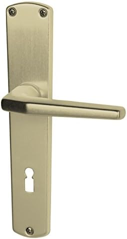 Alpertec 40400010PO Aluminium Phil-LS Langschildgarnitur für Zimmertüren in F2 eloxiert BB 72 MM ...