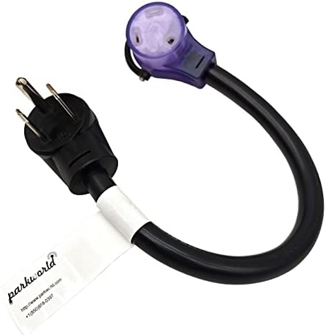 Amazon.com: Parkworld 78820 AC Power Adapter Cord NEMA 6-50P Male to TT ...