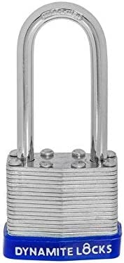 Pack of 24 Units, Dynamite Lock Premium Padlock Set Keyed Alike Laminated Steel 40MM Body Width ...