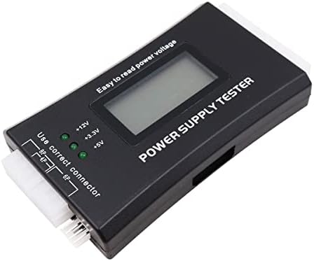 WANGCL LCD display PC Power Supply Tester 20/24 Pin Psu Tester for SATA ...
