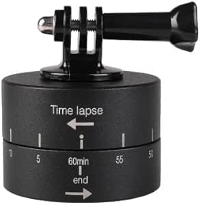 Amazon.com: Action Camera 360° Rotating 60min Time Lapse Timer Tripod ...
