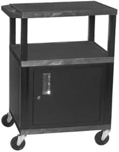 Amazon.com : Tuffy Cart with Cabinet and Electric (34"H) : Carts And ...