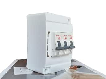 Glare Max 3&4 Pole MCB Cover with 3 Havells DHMGCSPF032 PVC Plastic 32A ...