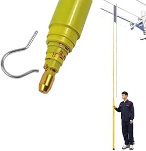 Telescoping Height Measuring Stick for Live Power Lines, 60 Ft Long ...