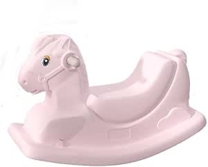 Amazon.co.jp: Fashion Rocking Horse Plastic Kids Toy Trojan Horse Baby ...