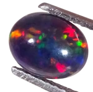 MAGIC GEMS Australian Famous Black Opals Original Certificate 5 Carat 5 ...