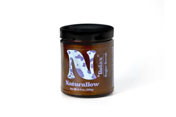 Amazon.com : Naturallow Tallow Relax Sugar Scrub - All Skin Types ...