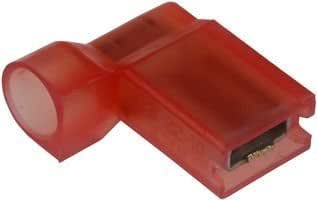 Cosse femelle 4,8 x 0,8 Pré-isolé rouge à drapeau : Amazon.fr: Bricolage