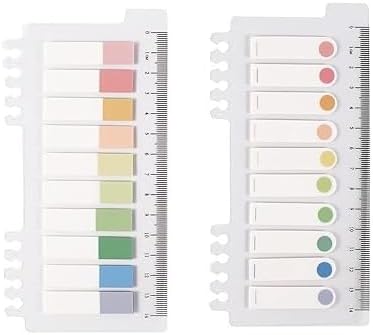 Levin Sticky Tabs Morandi Color Sticky 400pcs Index Tabs Sticky Notes ...