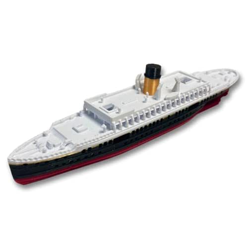Amazon.com: Titanic's helper Ship RMS Nomadic- 6" Long Assembled ...