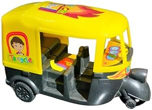 Auto Rickshaw Toy for Kids - Miniature Vehicle, Fun Indian Tuk-Tuk Toy ...