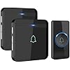 AVANTEK Wireless Doorbell, Waterproof Door Bell Chime Operating at over ...