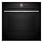 Bosch HBA514BB3, Serie 4, Einbau-Backofen 60 x 60 cm, LED-Display ...