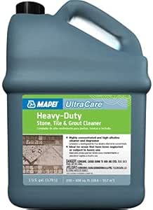 Mapei UltraCare Heavy-Duty Stone, Tile & Grout Cleaner, highly ...