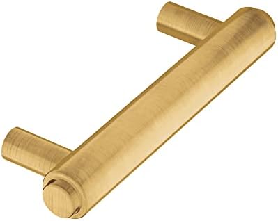 Moen Iso Brushed Gold Cabinet or Drawer Pull on 3-inch Centers ...