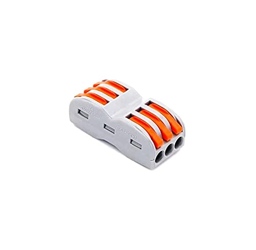 CH-813 0.08-2.5mm SPL- 3 Pole Wire Connector with Spring Lock Lever for ...