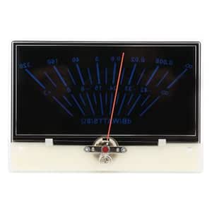 VU Meter, Pointer Meter Header Power Amplifier Header with Pointer Dial ...