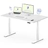 Amazon.com: FLEXISPOT E8 Dual Motor 3 Stages Standing Desk - 48x30 Inch Oval Leg Skin-Friendly ...